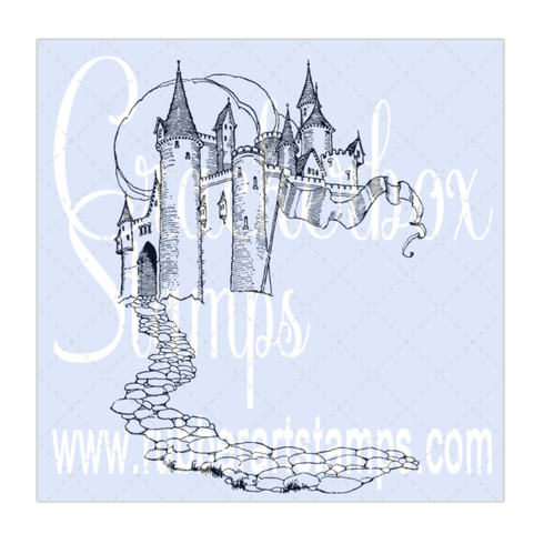 Castle - Crackerbox Stamps