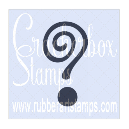 Question Mark - Crackerbox Stamps