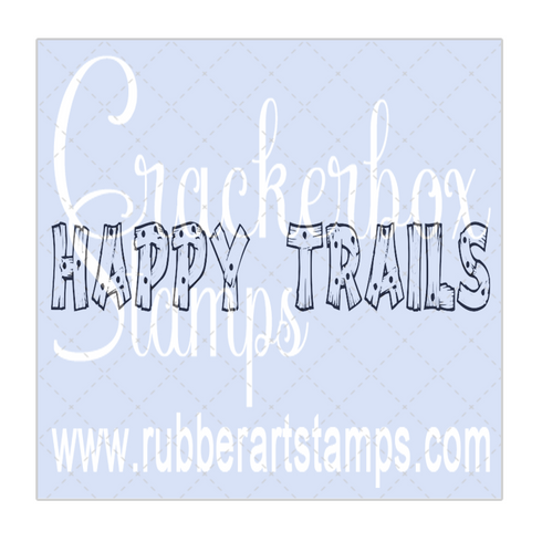 Happy Trails Crackerbox Stamps