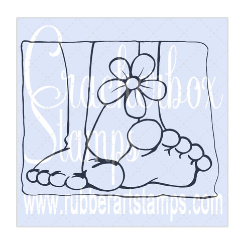 Feet Variations - Crackerbox Stamps