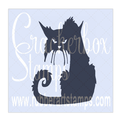 Crabby Cat - Crackerbox Stamps
