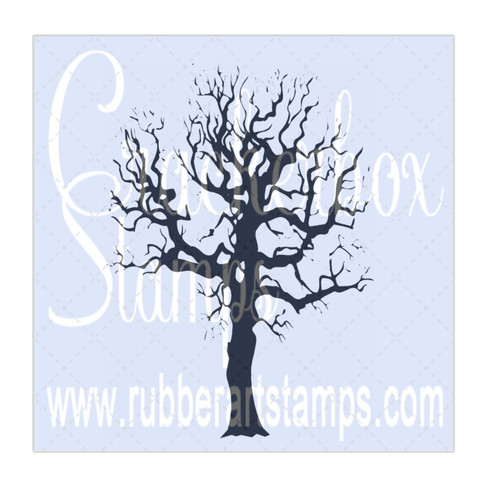 Tree Scare - Crackerbox Stamps