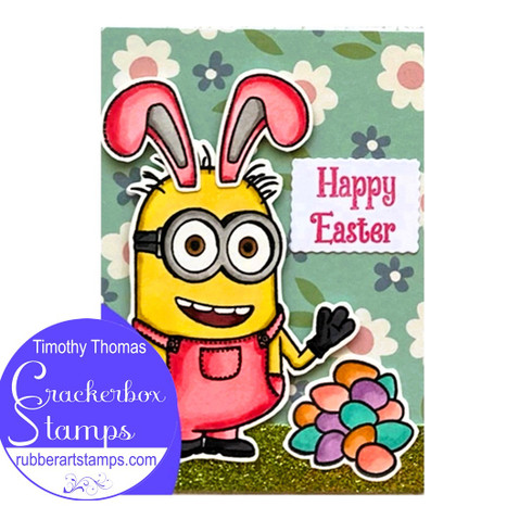 Easter Minion With Easter Eggs