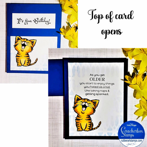 Top Flip Birthday Card