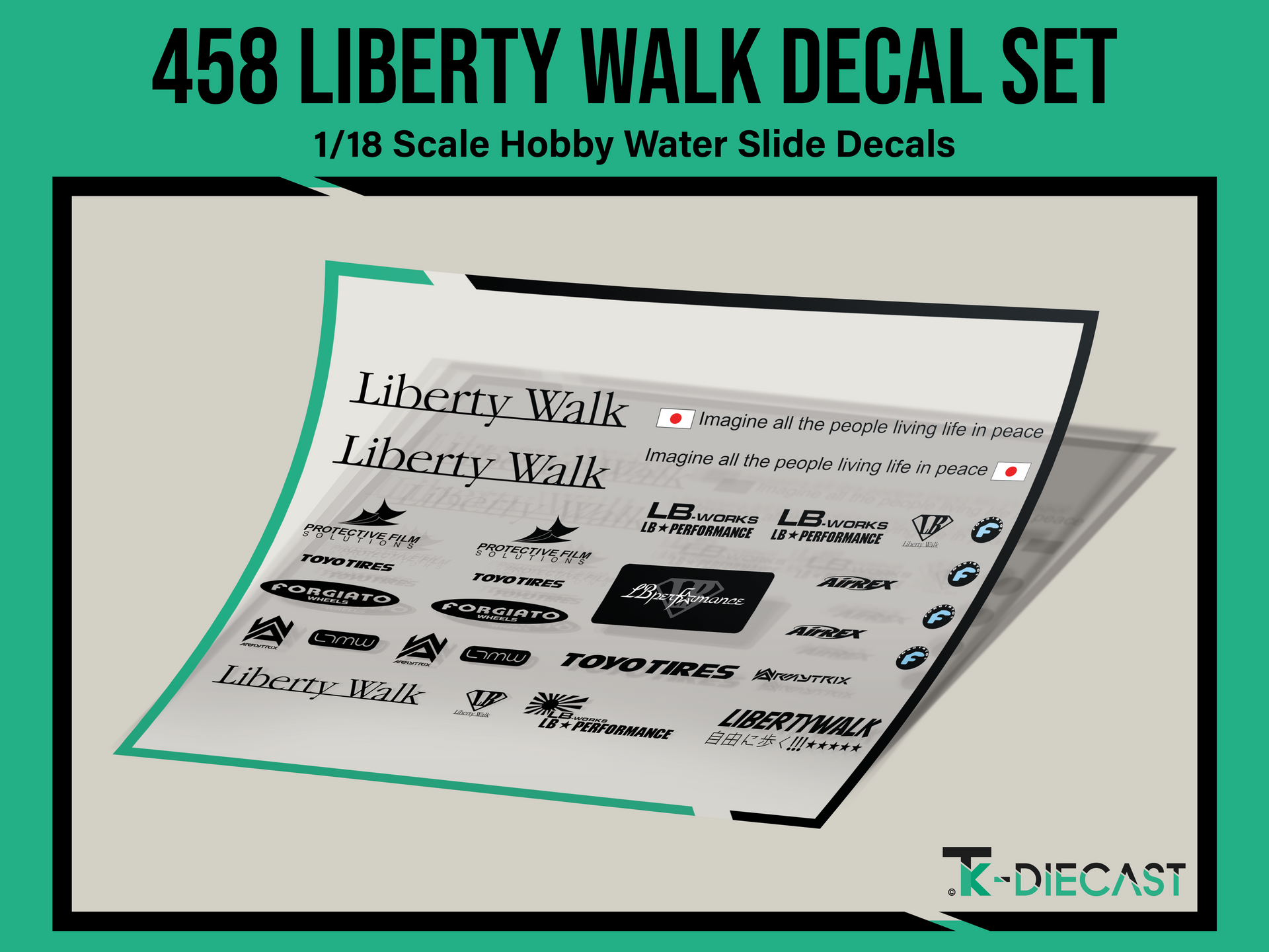 Liberty Walk Products - Tk Diecast