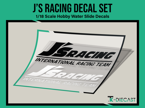 J'S Racing Decal Set - Tk Diecast