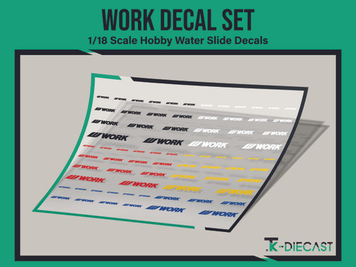 Work Decal Set - Tk Diecast