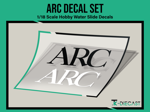 ARC Decal Set - Tk Diecast