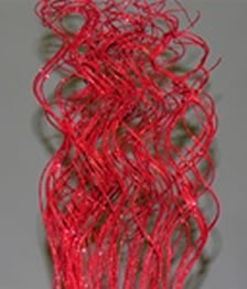 Sparkle Curly Ting 4oz Red
