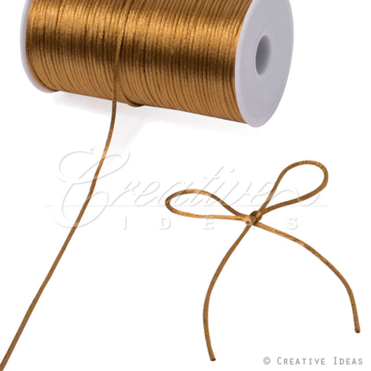Rat Tail Cord 200y AntiqueGold