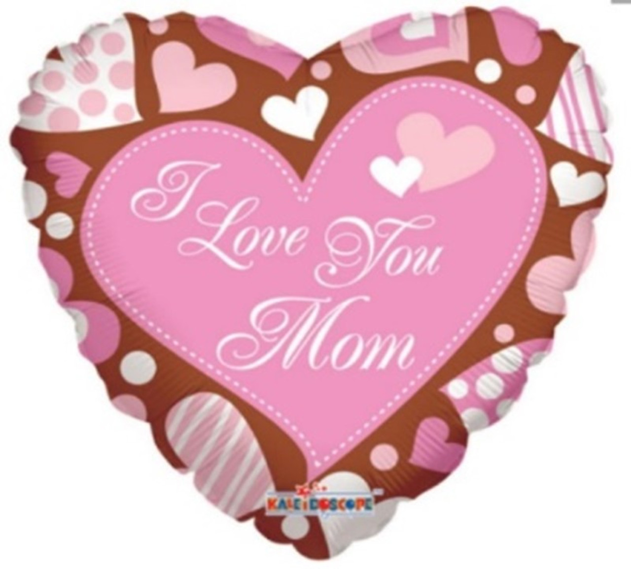 18 Mylar I Love You Mom