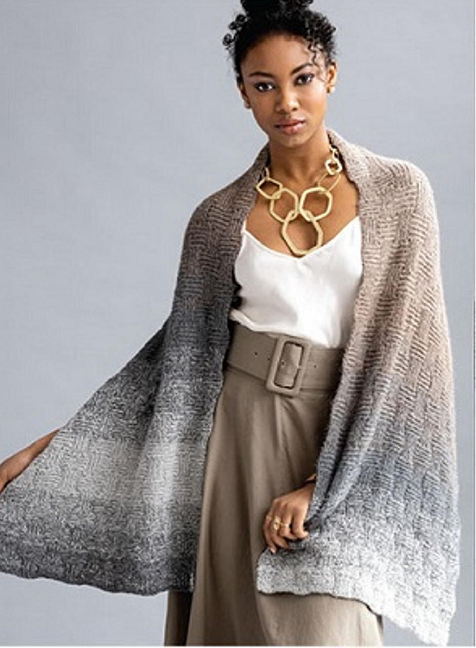 Gradient Wrap(Early Fall 2019) - KNITZESTORE.COM