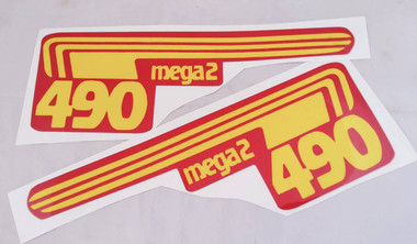 Side Decal Set Maico 1981 490 - Maico at Chippys