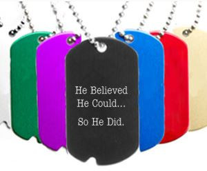 Custom Dog Tags for Men - Thoughtful Impressions