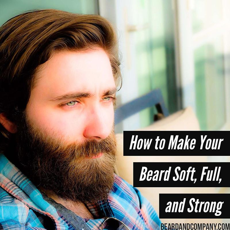 How to Make Your Beard Soft, Full, and Strong - Beard and Company