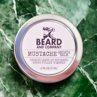 Mustache Growth Balm | Grow A Fuller Mustache | Beard and Company
