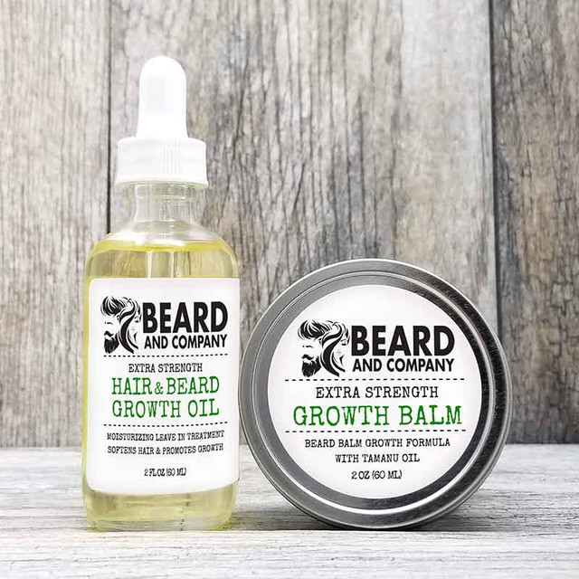 Organic Beard Growth Oils and Balm Made in USA | Beard and Company