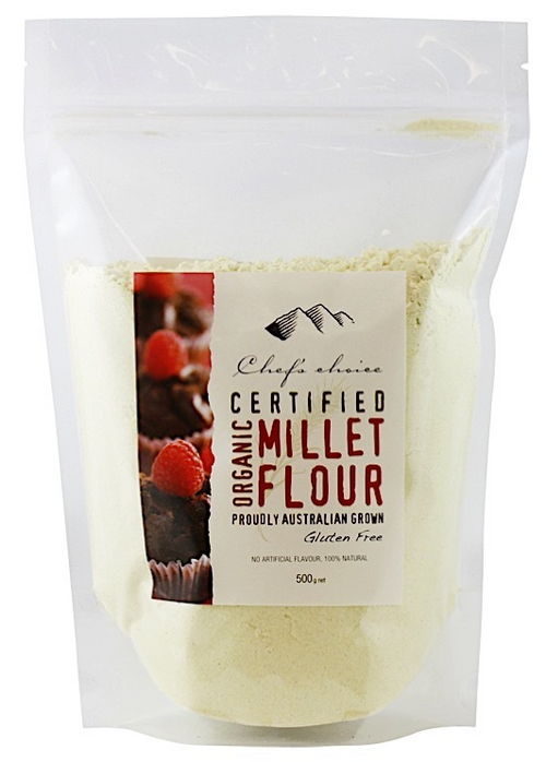 Millet Flour Organic 500g - Chef's Choice - Organic & Natural Store