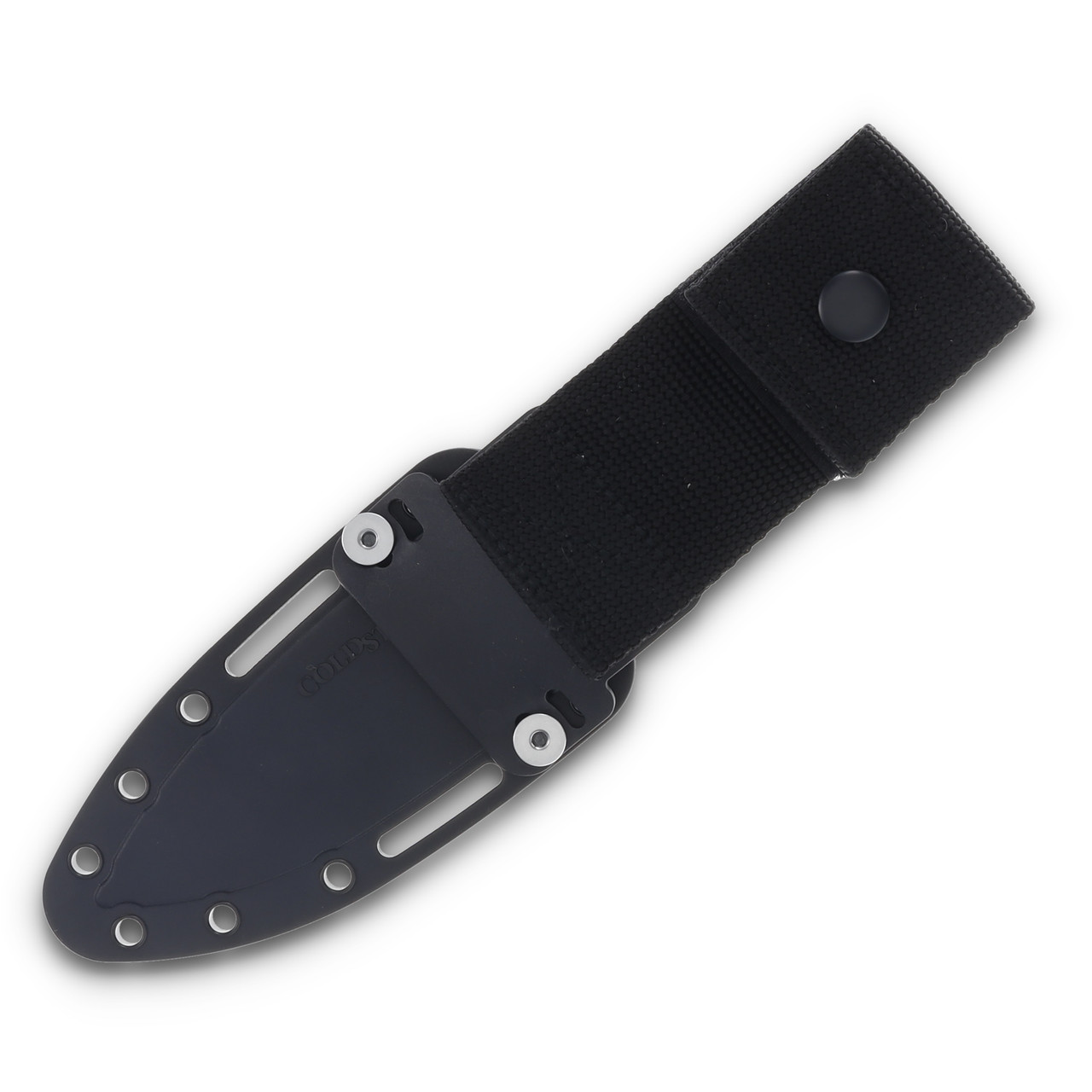 Cold Steel Drop Forged Hunter Fixed Knife 4in Plain Black Drop Point ...