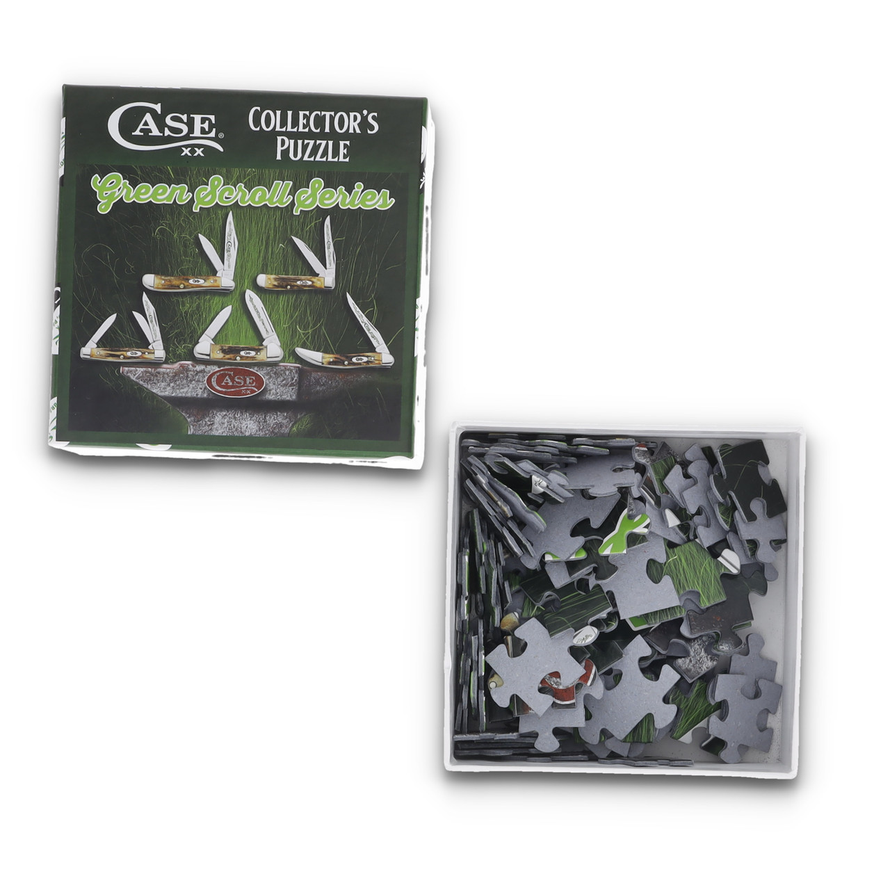 Case Green Stag Collector's Puzzle CAPUZ1 - Smoky Mountain Knife Works