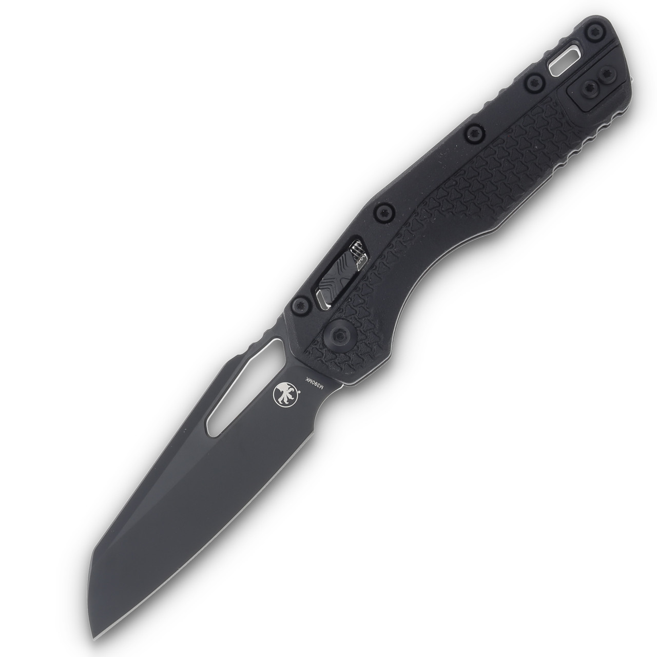 Microtech MSI Ram-Lok Polymer Black Tactical Knife 3.88in Sheepsfoot ...