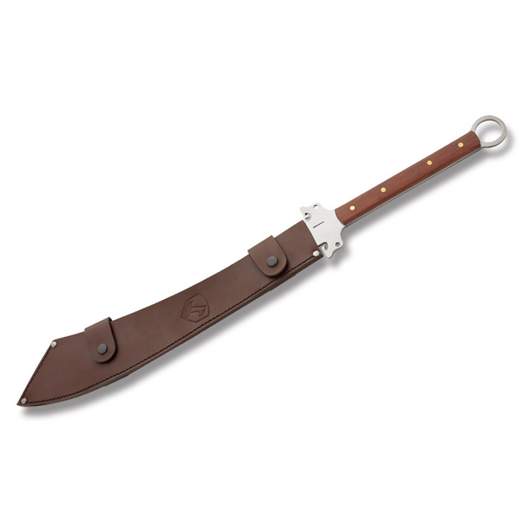 Condor Dynasty Dadao Sword 21.28in Plain Edge Walnut