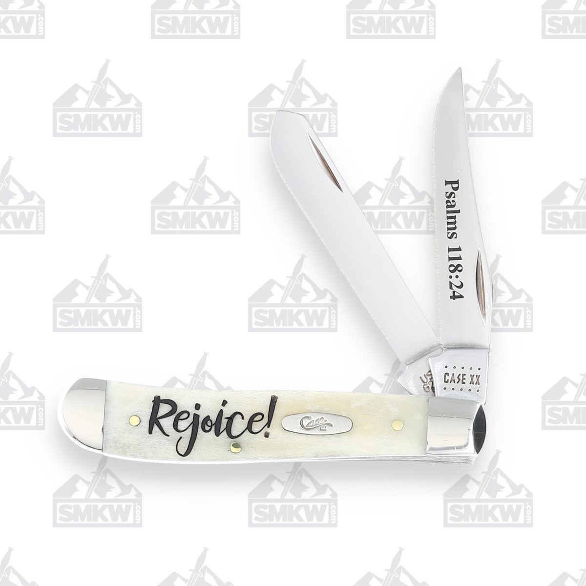 Case XX Religious Sayings Psalms 118:24 Mini Trapper Folding Knife ...