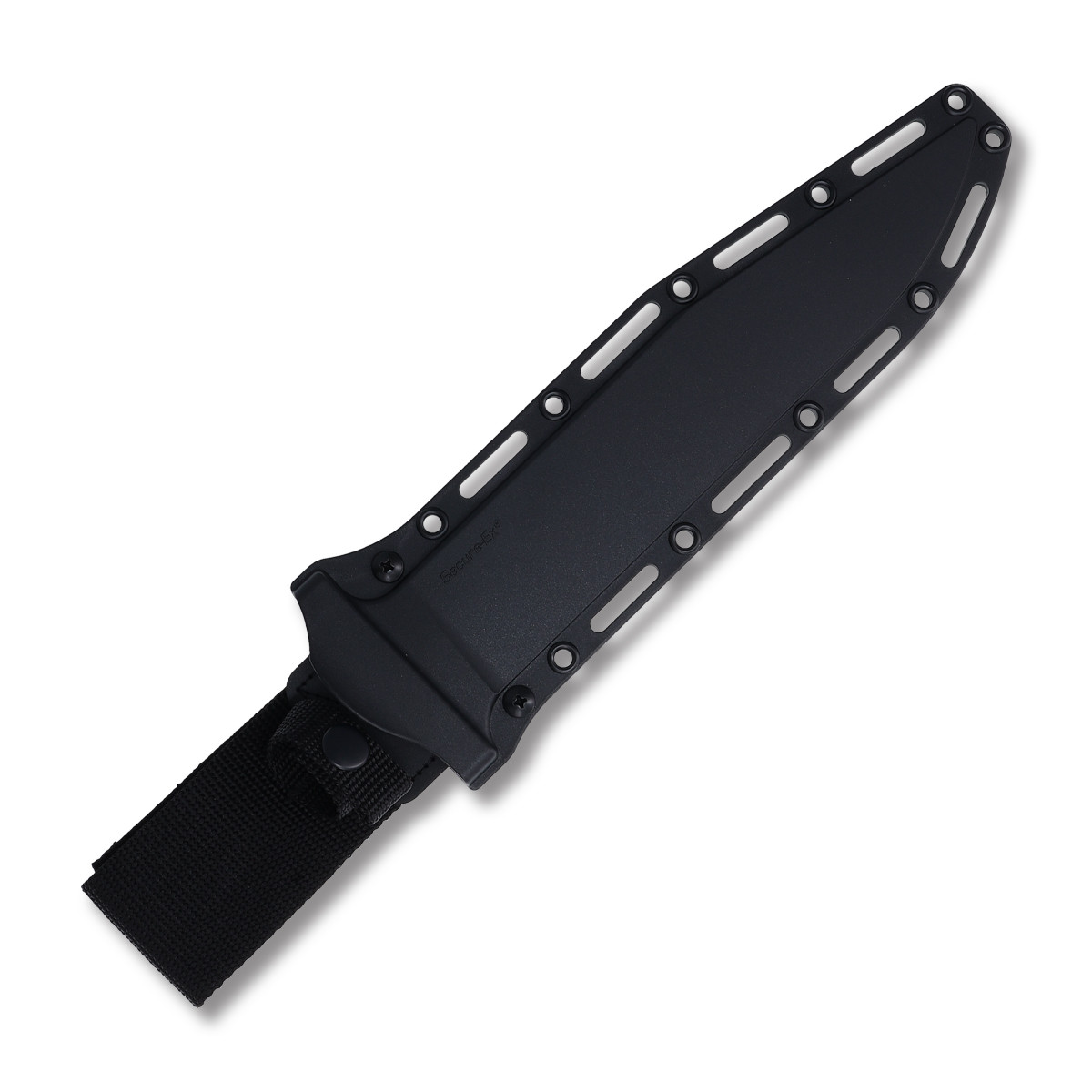 Cold Steel Drop Forged Bowie Knife 9.5in Plain Black Clip Point CS36MK ...