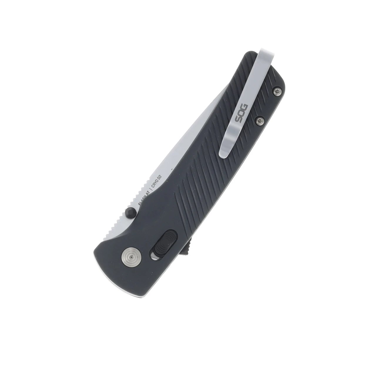 SOG Flash AT Urban Gray Folding Knife 3.45in Drop Point Satin Blade ...