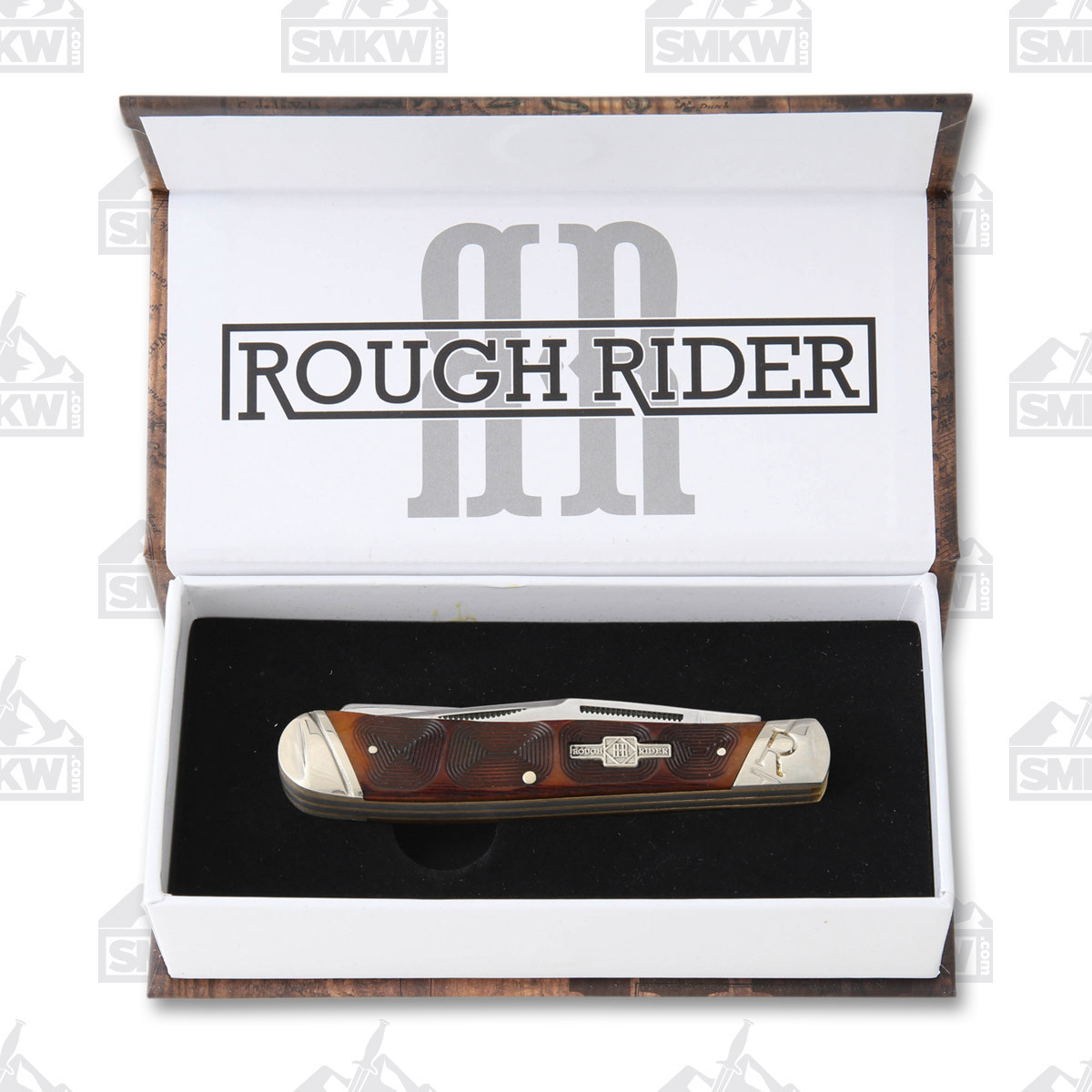 Rough Ryder Tortuga Trapper Folding Knife