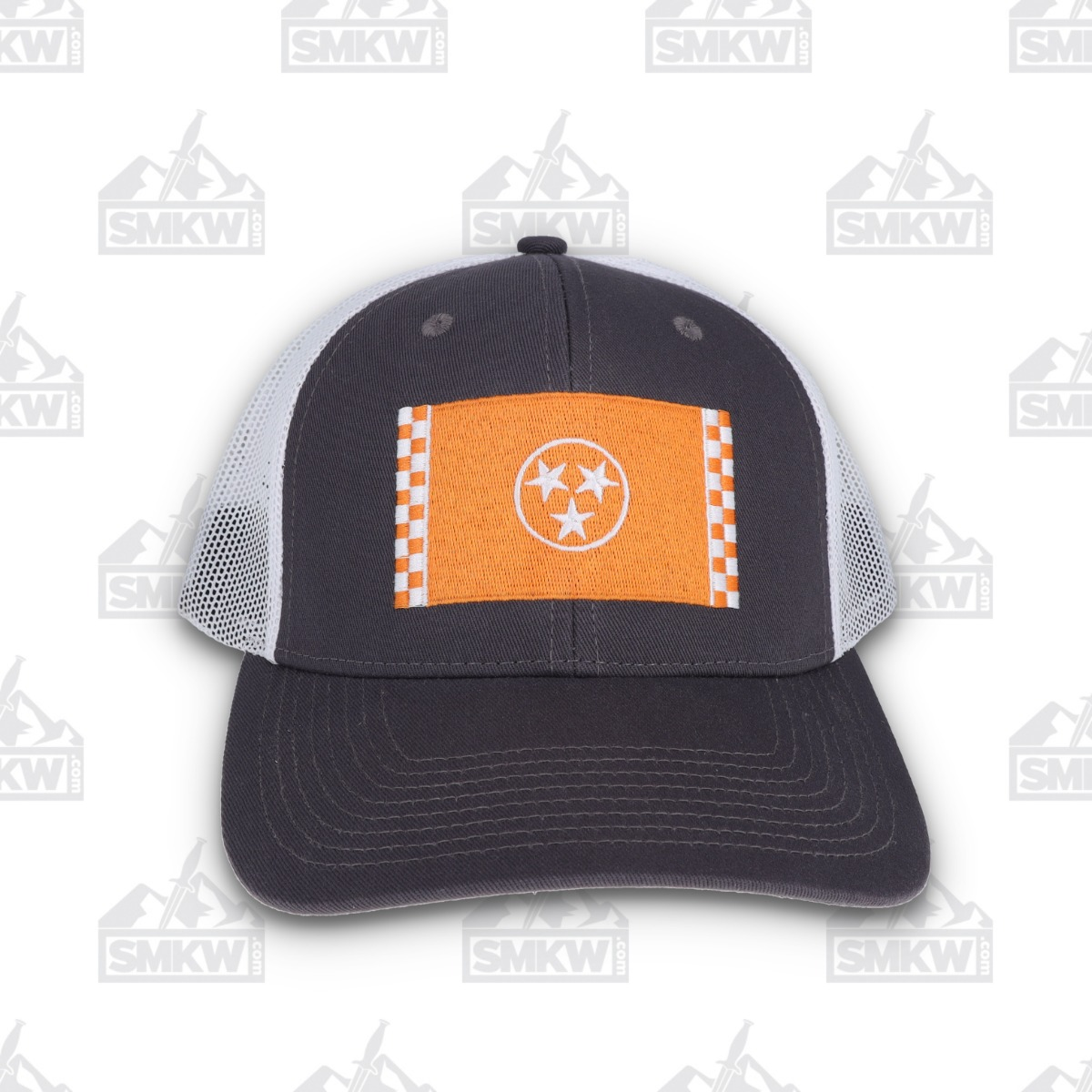 Tri Star Tennessee Star Hat Dark Gray White Mens One Size