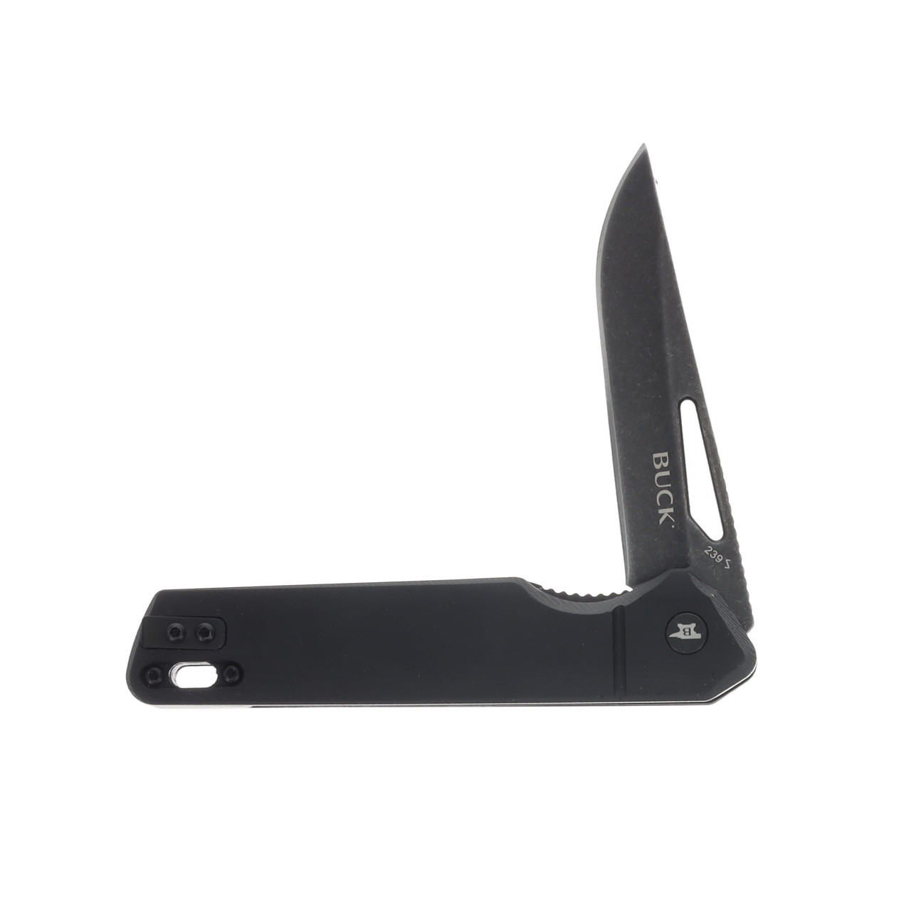 Buck 239 Infusion Black G10 Folding Knife 3.25in Drop Point Blade ...