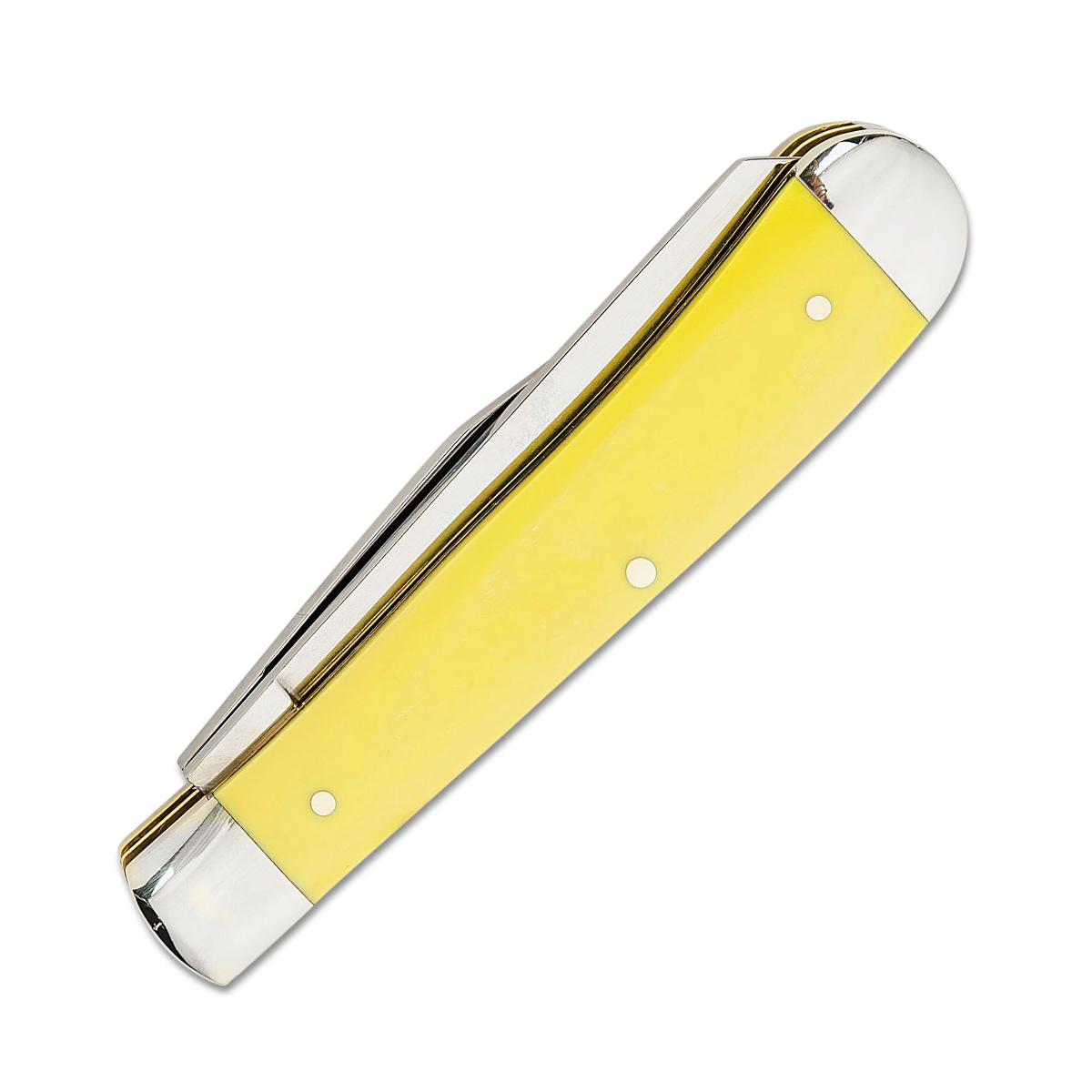 Boker Trapper Traditional Yellow Delrin BK110834 - Smoky Mountain Knife ...
