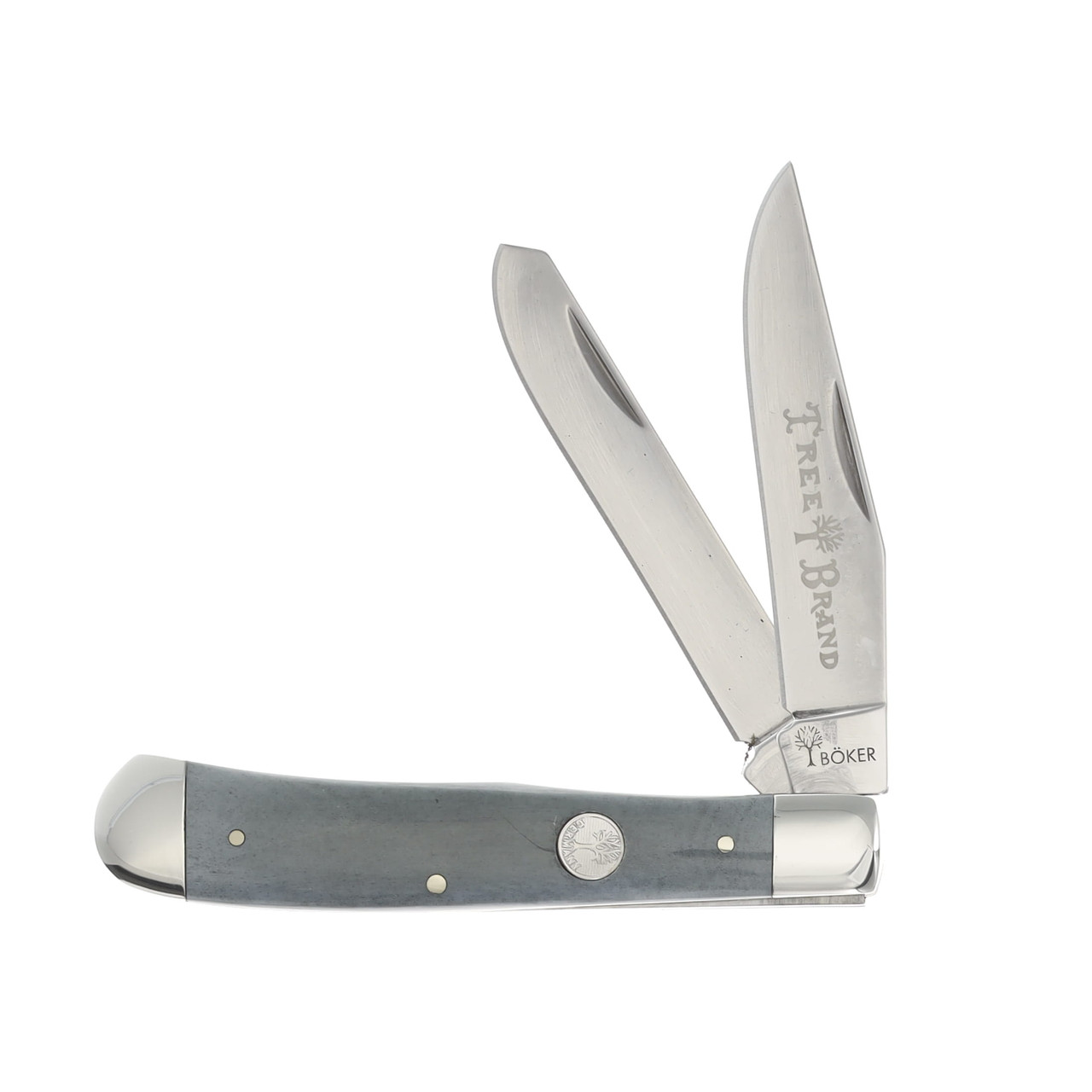 Boker Trapper Folding Knife Traditional Series 2.0 Grey Bone BK110827 ...