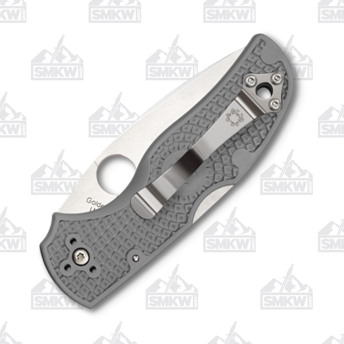 Spyderco Native 5 Maxamet Folding Knife Gray FRN - Smoky Mountain Knife ...