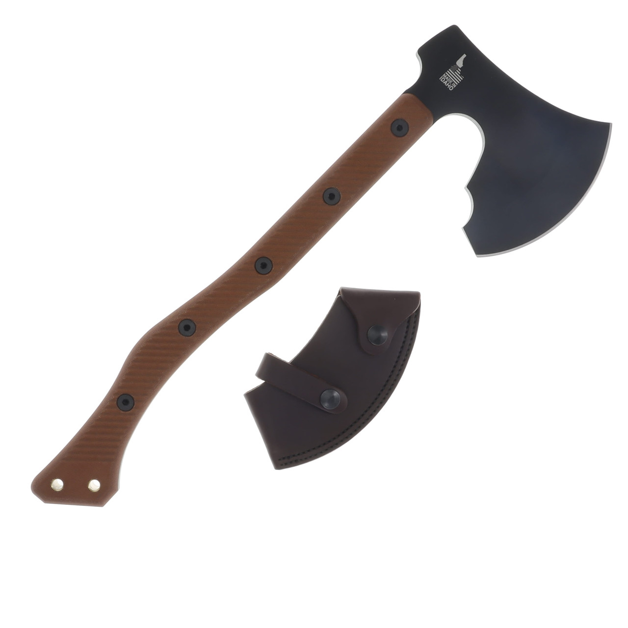 TOPS Knives High Impact Axe Tan Canvas Micarta 20in TPHIM01 - Smoky ...