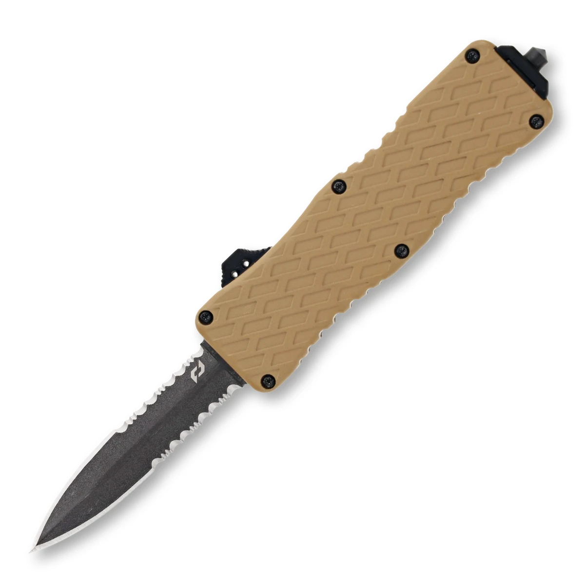 Schrade Uproar Tactical D/A OTF Auto FDE Aluminum Handle P.S. Black ...
