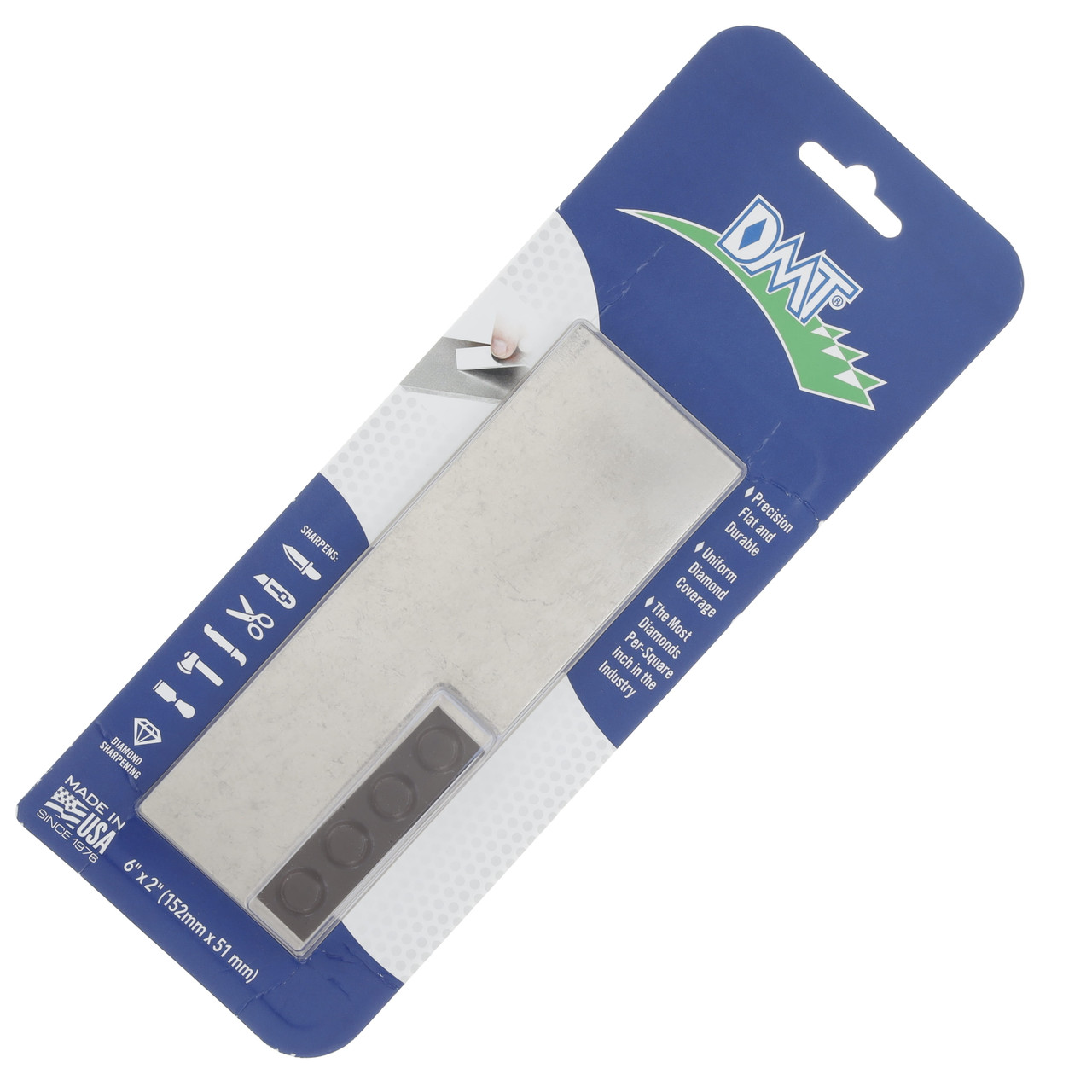 DMT Dia-Sharp 6in Bench Stone Extra-Extra Fine Diamond Sharpener