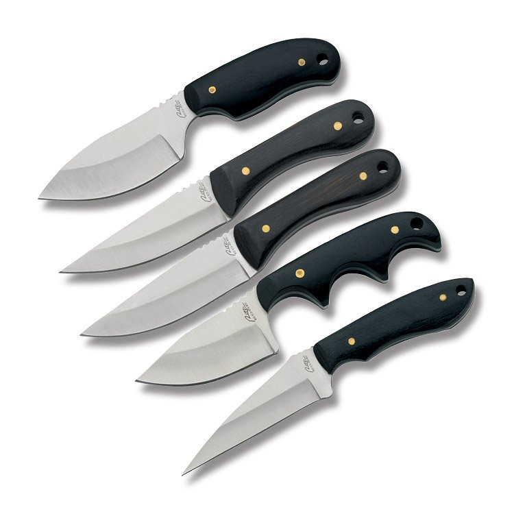 Right Edge Small Hunting 5 PC Fixed Blade Knife Set 211229 - Smoky ...