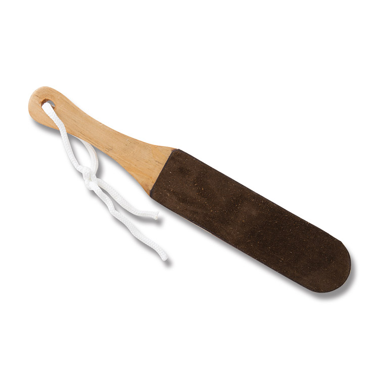 Marble's Leather Razor Strop with Suede and Smooth Leather on Paddle ...
