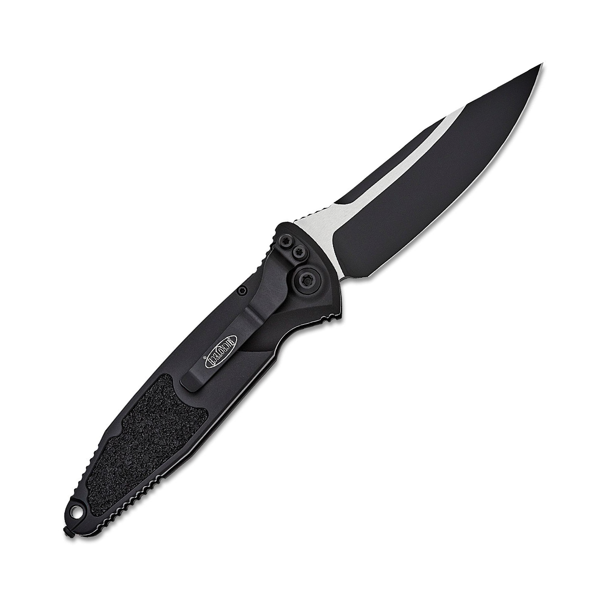 Microtech SOCOM Elite OTS Auto S/E Tactical Black AUMT160A1T - Smoky ...