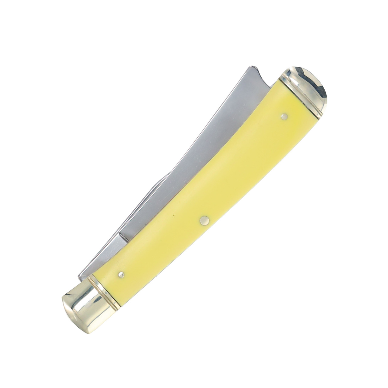 Rough Ryder Yellow Razor Trapper | Folding Knife for Sale