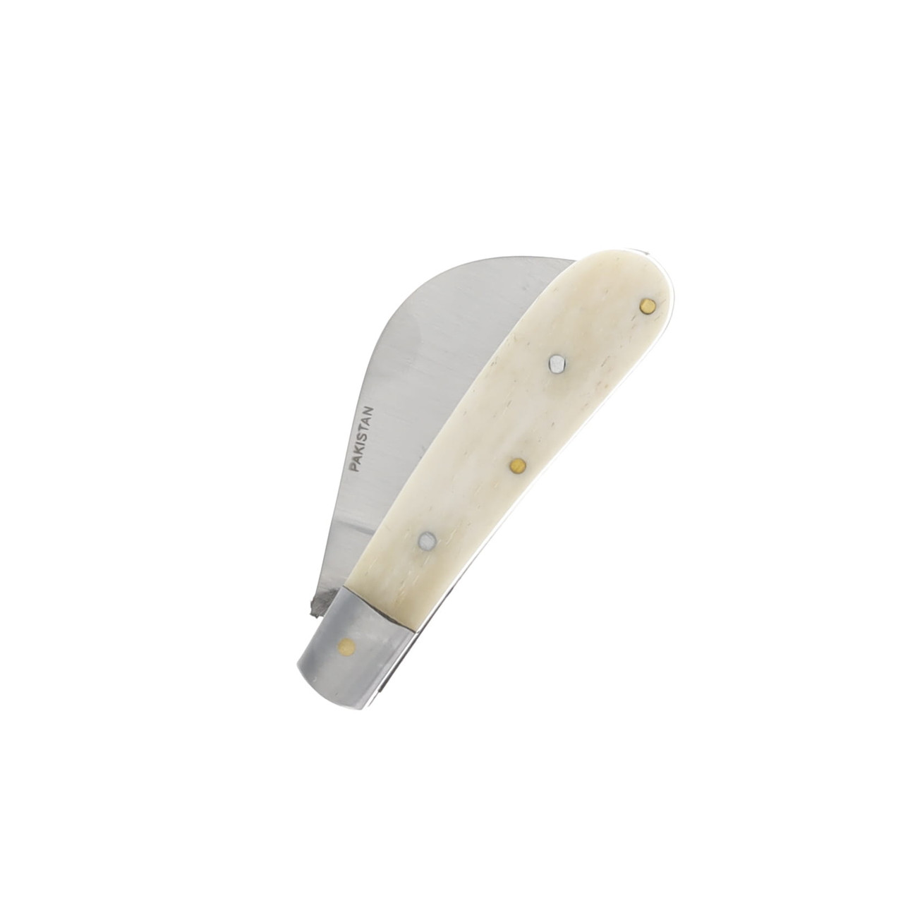 Natural Bone Mini Hawkbill Folding Knife 203048BO - Smoky Mountain ...