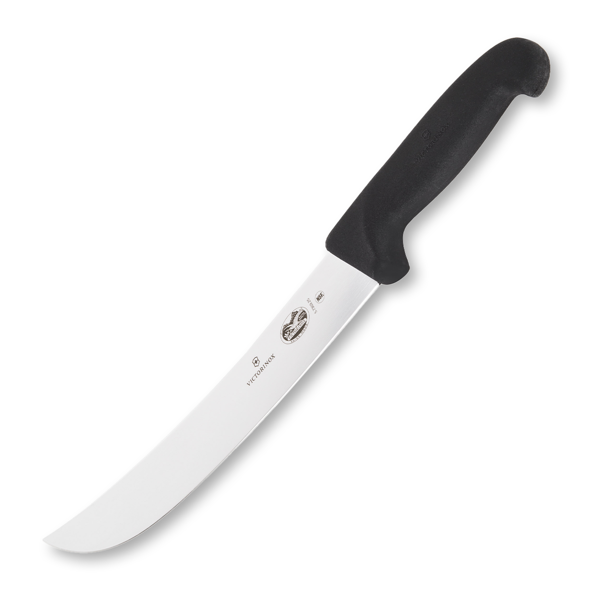 Victorinox Fibrox Pro Cimeter Knife Clam Pack 10in Plain Cimeter Blade