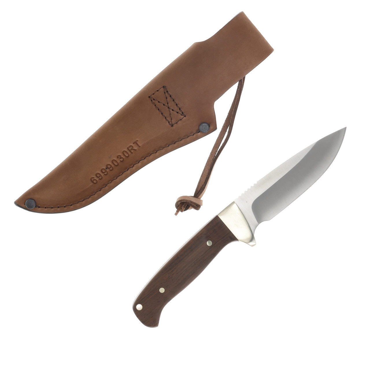 Puma SGB Clearcut Jacaranda Wood Fixed Blade 4.4in Drop Point Knife ...