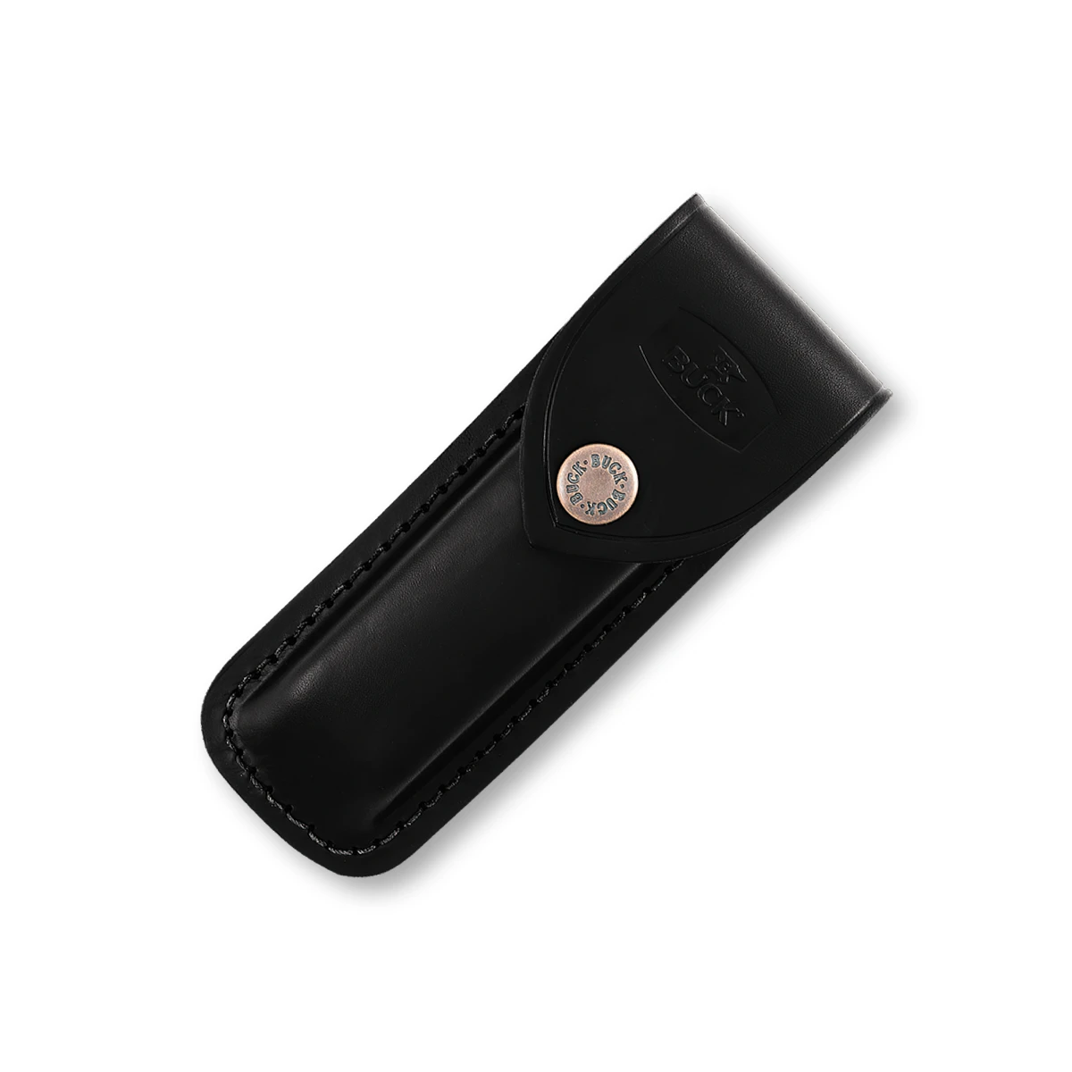 Buck American Made Black Leather Sheath for Buck 110 Folding Knife
