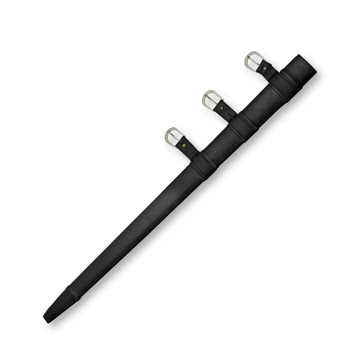 Battle Tested 41in Broad Battle Sword Black Handle Plain Blade BT2707 ...