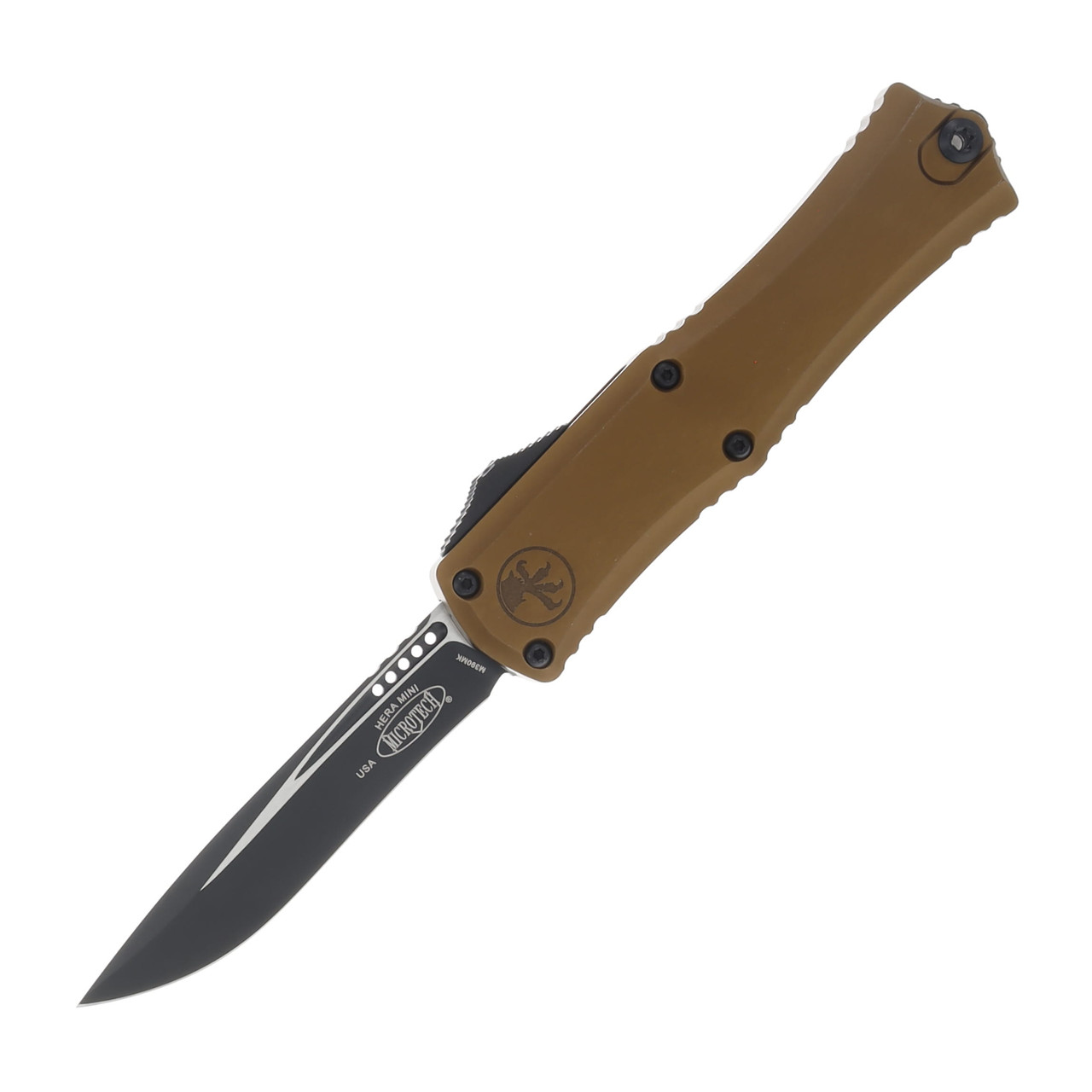 Microtech Hera II Mini Recurve Tan Standard AUMT1705M1TA - Smoky ...