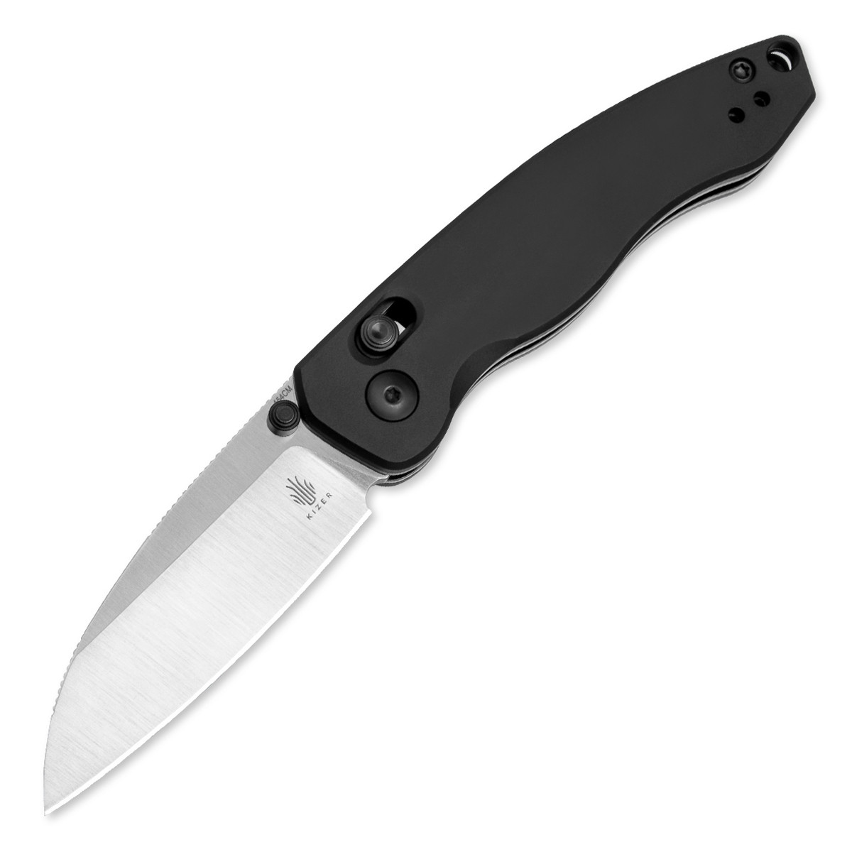 Kizer Exist Black Aluminum Handle 154Cm Blade V3681C1 - Smoky Mountain ...