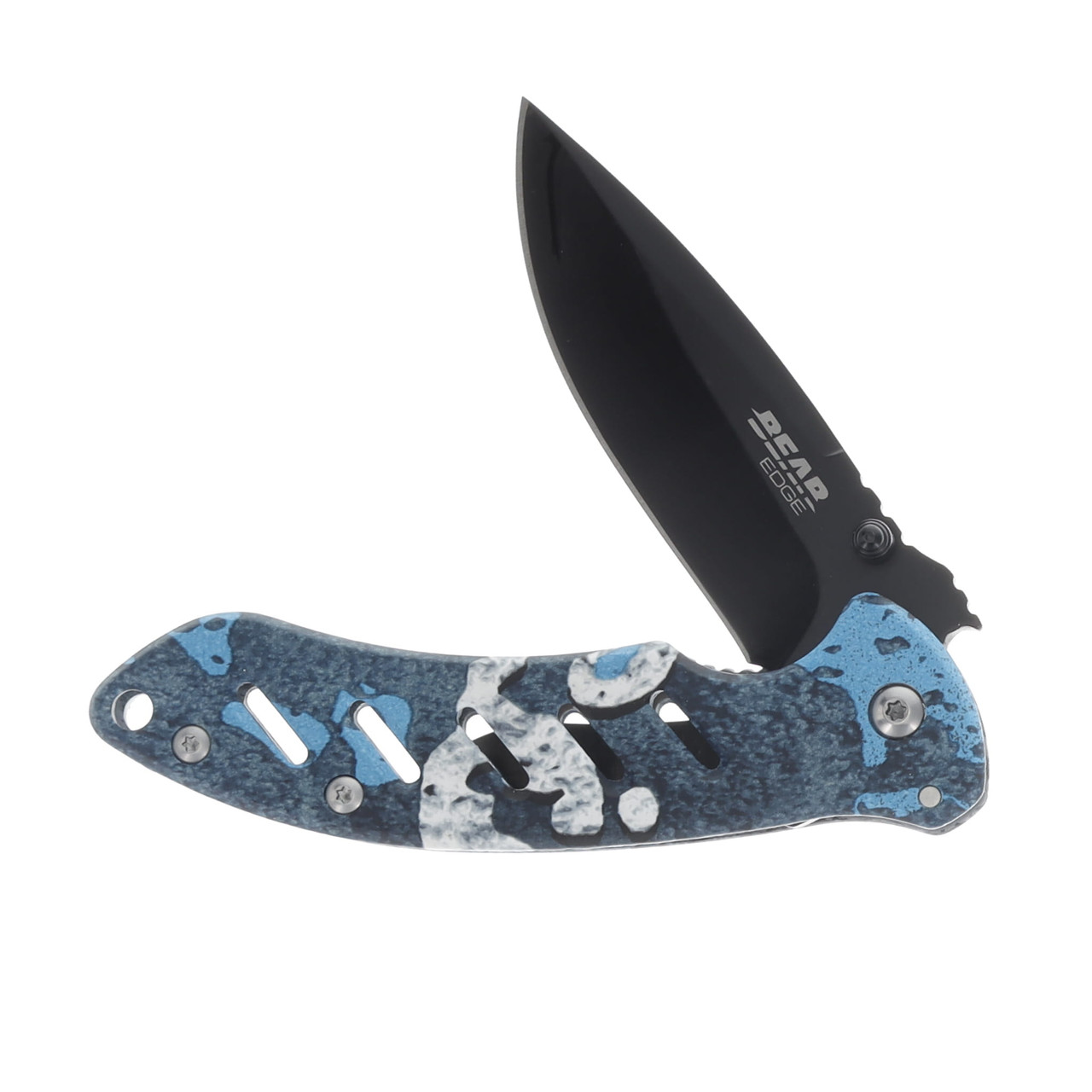 Bear Edge Brisk 1.0 Folding Knife True Timber Rift Camo BR71508 - Smoky ...